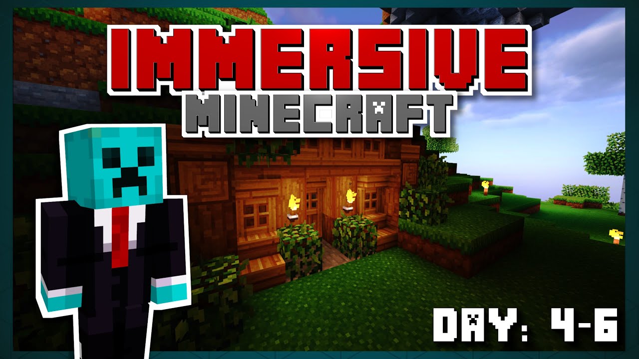 Building An Amazing Starter Base in Minecraft Survival!? - YouTube