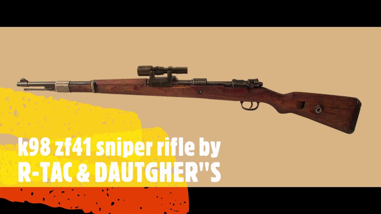 K98 Mauser With Zf41 Sniper Scope Youtube