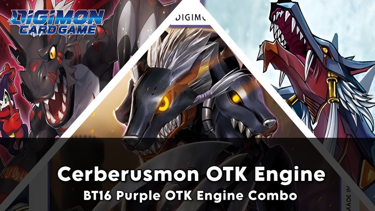 Casual OTK Engine! // BT16 Cerberusmon // Card Discussion - YouTube