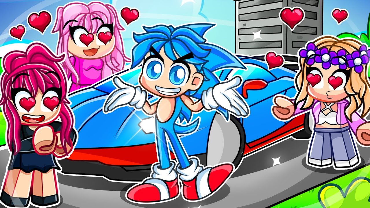 I Spent $10,000,000 On The NEW SONIC CAR in Roblox Driving Empire ...