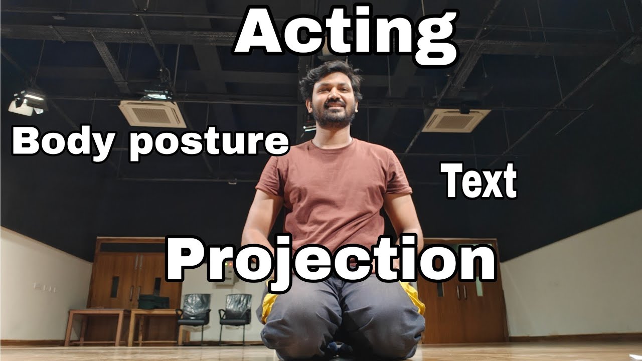 Projection and body posture should be good for acting 🙂#acting # ...