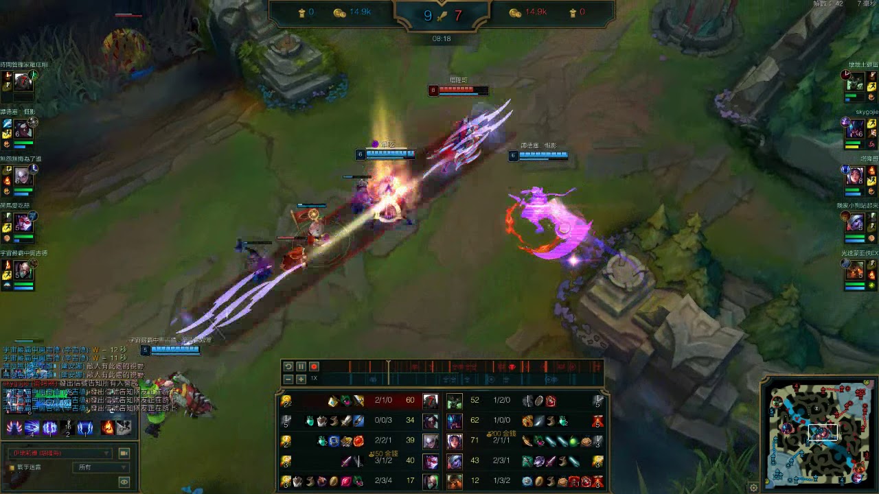 VS IRELIA：W的施放 - YouTube