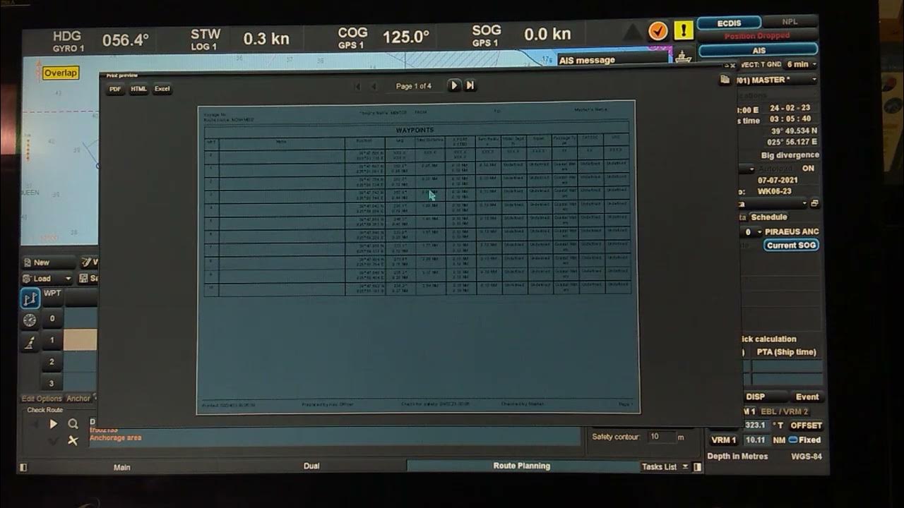 How to make route ECDIS TRANSAS#route#transas#ecdis - YouTube