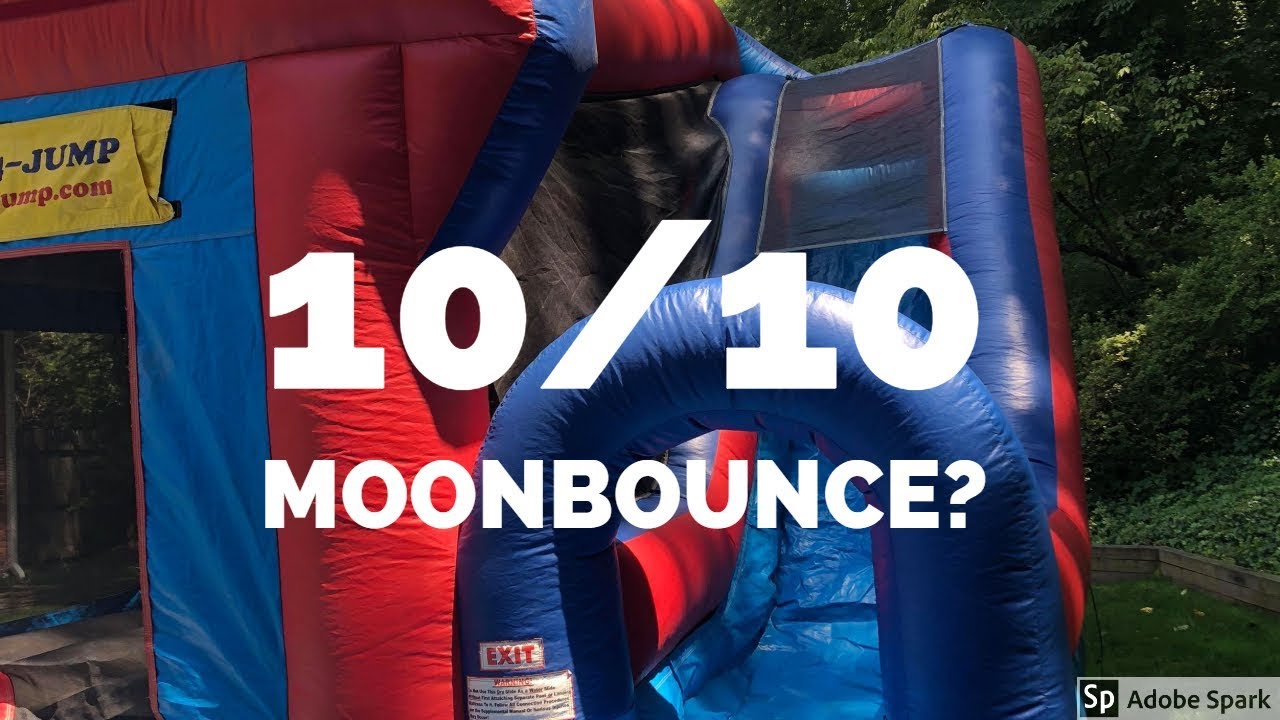 MOONBOUNCE/WATERSLIDE REVIEW - YouTube