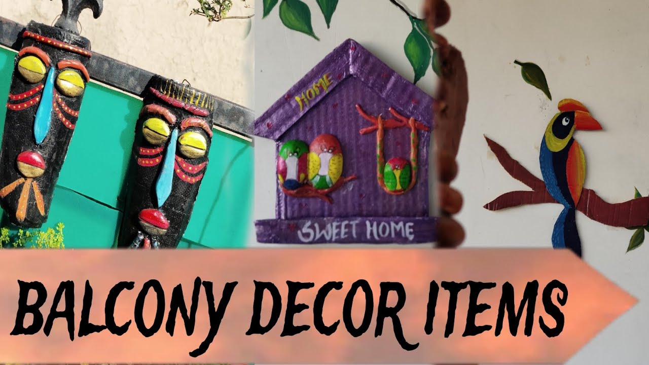 balcony/garden decor items| best out of waste ideas| कबाड़ से जुगाड़ ...