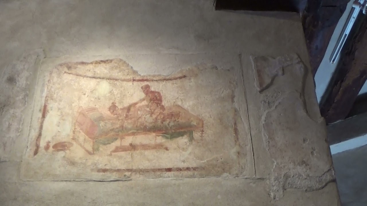 Pompeii: Inside the Lupanarium - YouTube