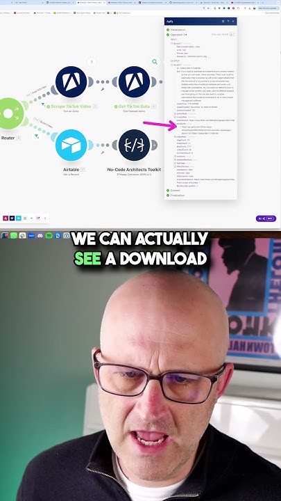 How to Automate TikTok Video Data Collection with Airtable and Appify #shorts #ai - YouTube