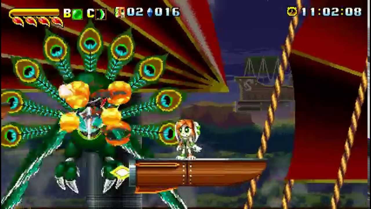 Freedom Planet Prince Dail first boss battle (Milla,Hard,No Damage ...