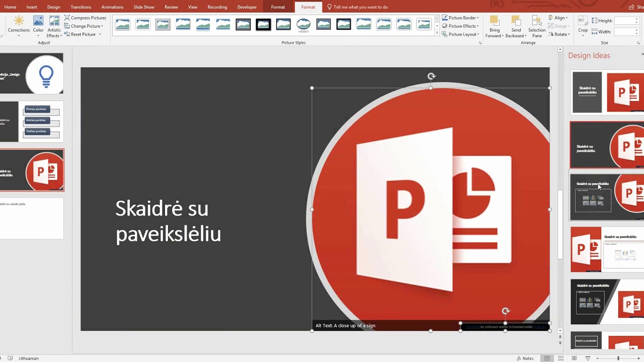 MS PowerPoint pamoka - profesionaliai atrodančios skaidrės - YouTube