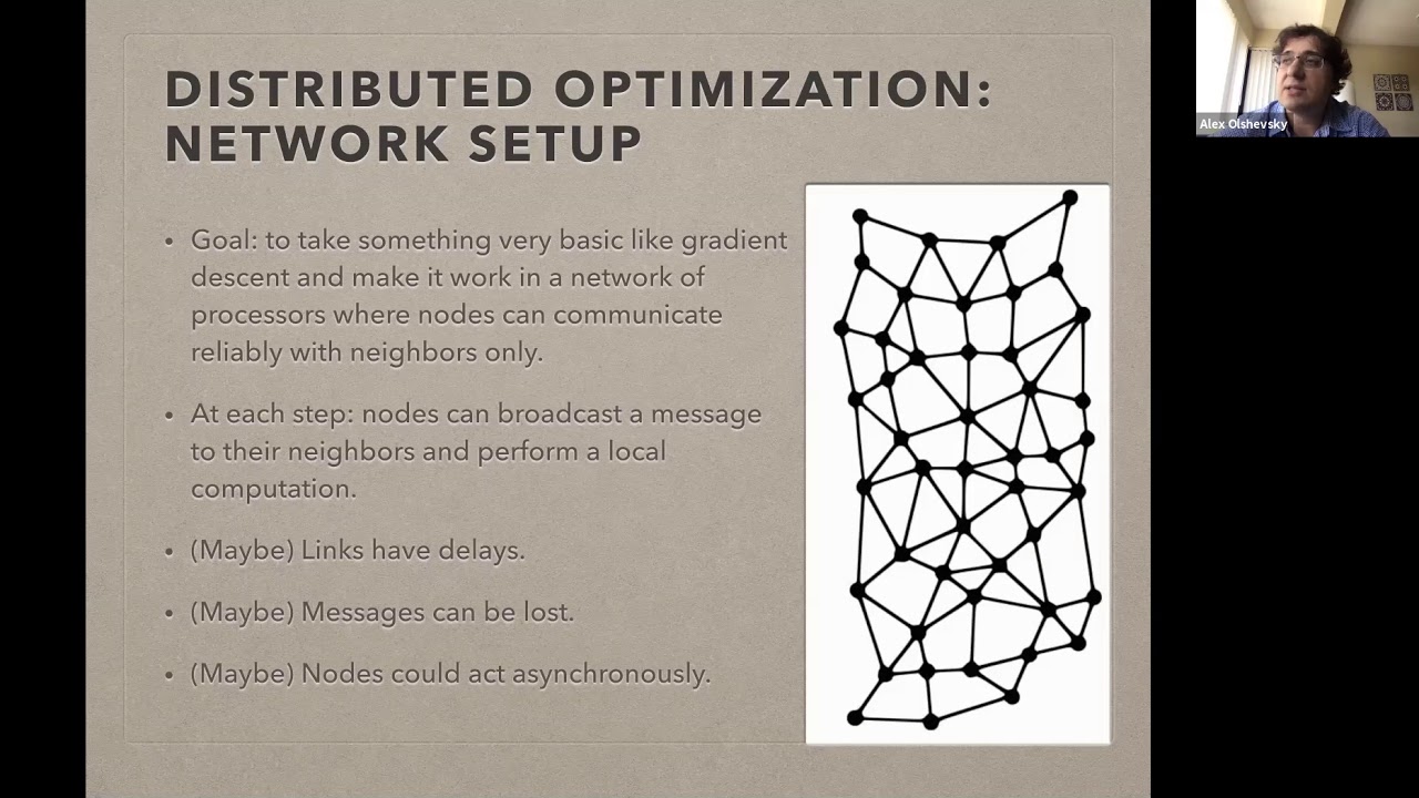 Spring 2020 LIDS Seminar — Alexander Olshevsky (Boston University ...