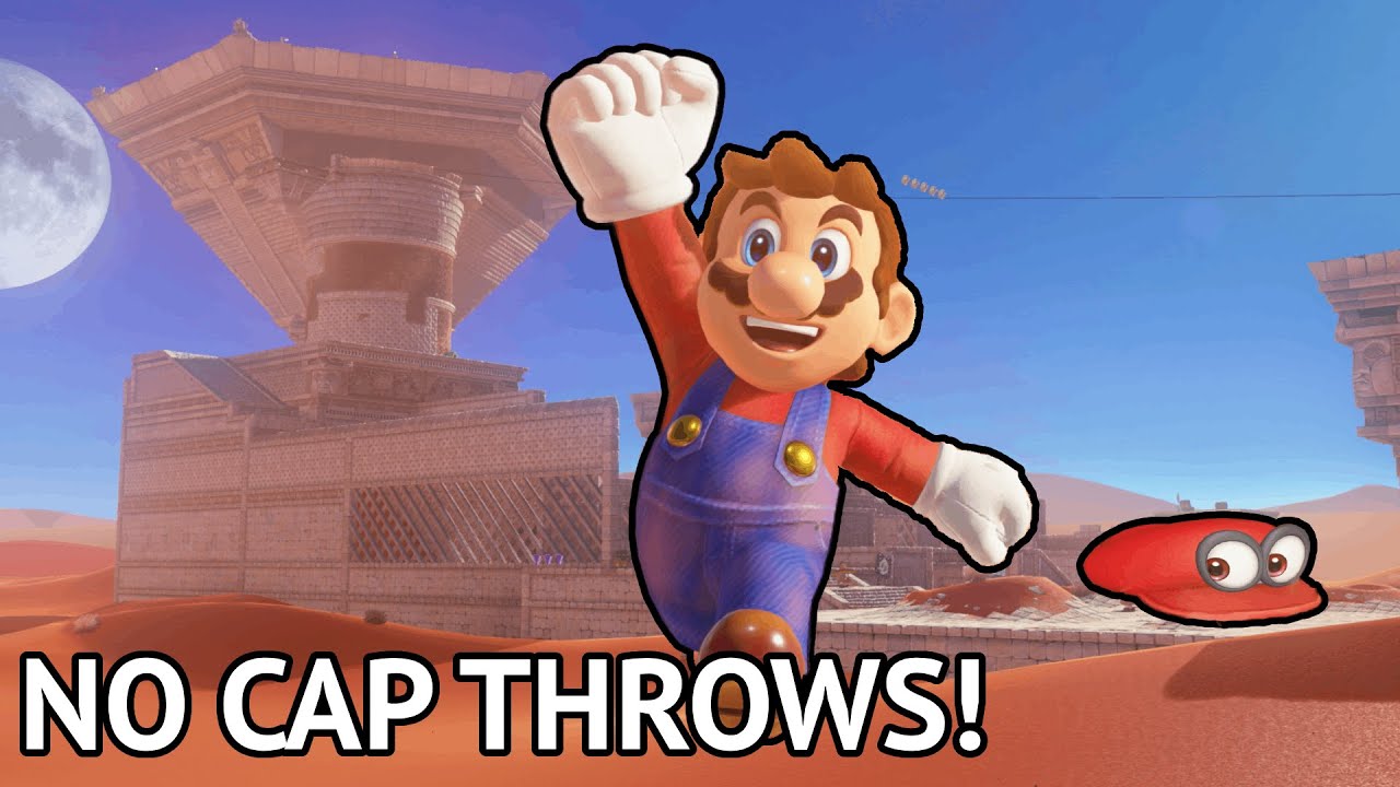 Super Mario Odyssey but I can't throw cappy - YouTube
