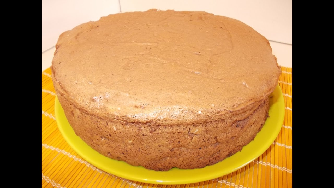 Blat de tort cu cacao. - YouTube