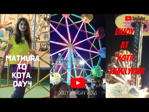 MATHURA TO KOTA DAY 4 🚶 family fair FESTIVAL enjoy 🥰🥰😍 - YouTube