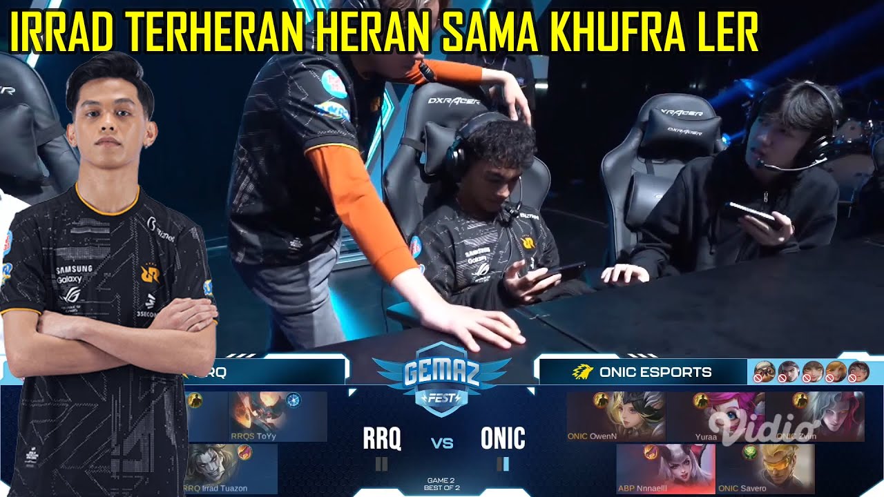 INILAH GAMEPLAY SEBENARNYA KETIKA 1RRAD JADI JUNGLER !! RRQ HOSHI VS ...