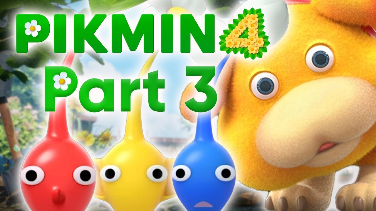 Plucking Pikmin! (Pikmin 4) 🔴 - YouTube