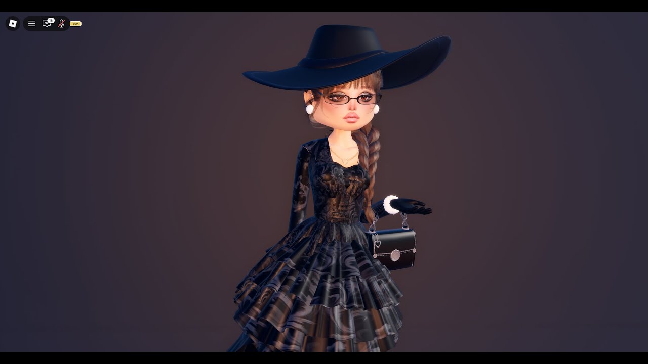 💐 Dark & Elegant Funeral Theme Look in Dress to Impress 🕊️ - YouTube