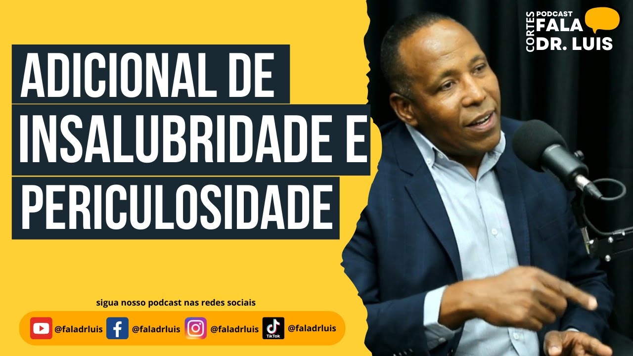 ADICIONAL de Salubridade e Periculosidade. - YouTube