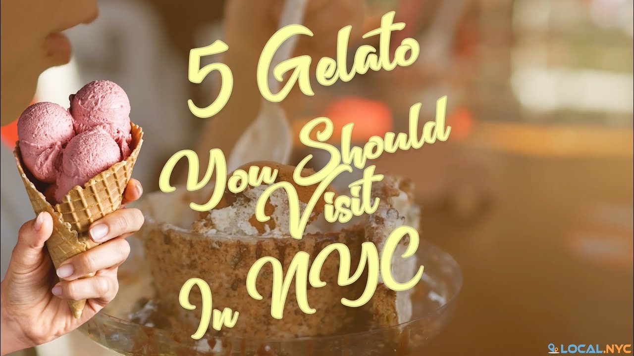 Gelato Shops You Should Visit in New York City - YouTube