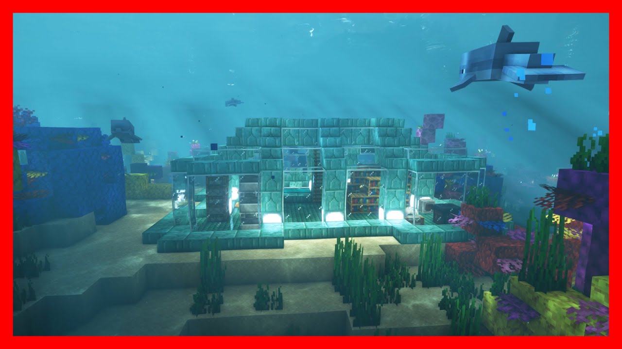 COMO HACER una CASA SUBMARINA | Minecraft TUTORIAL - YouTube