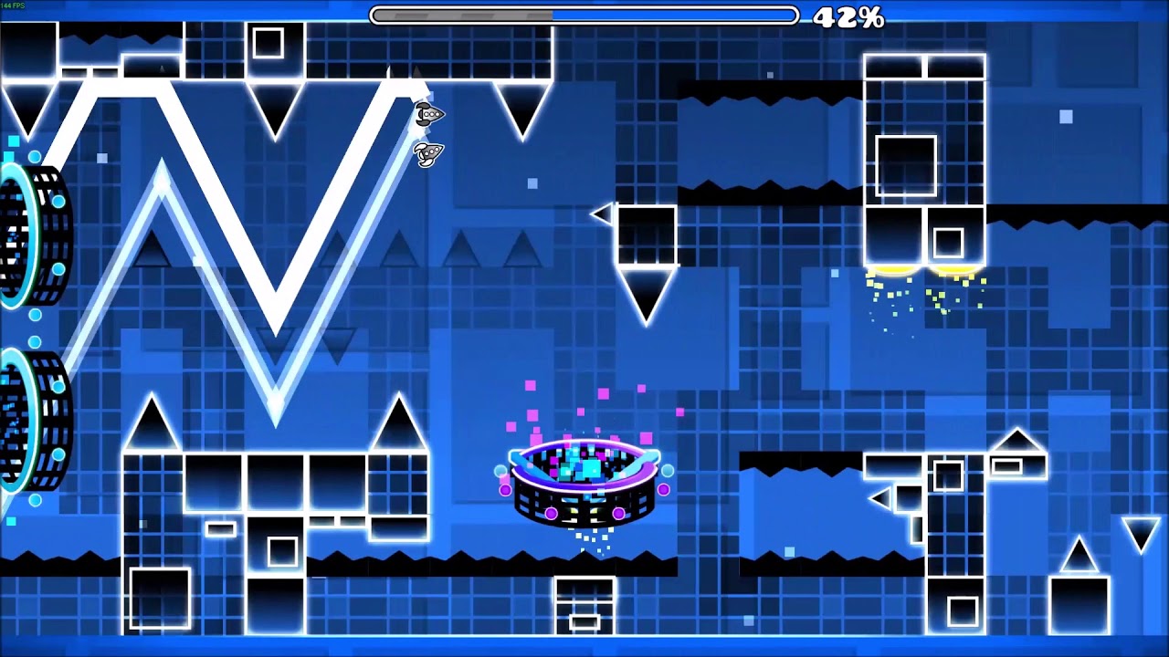 Geometry Dash l Decorated Layout (Layout) by Pennutoh - YouTube