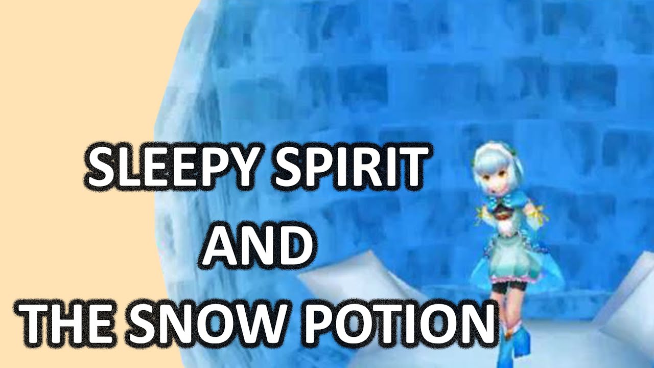 Iruna Online - Christmas Event, Part 3 "Sleepy Spirit and The Snow ...