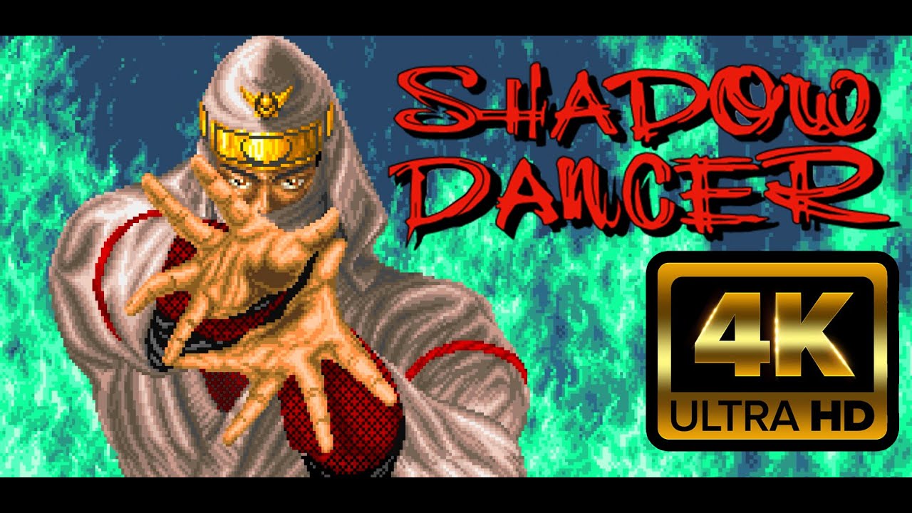 Shadow Dancer Arcade Full Playthrough 4k 60fps - YouTube