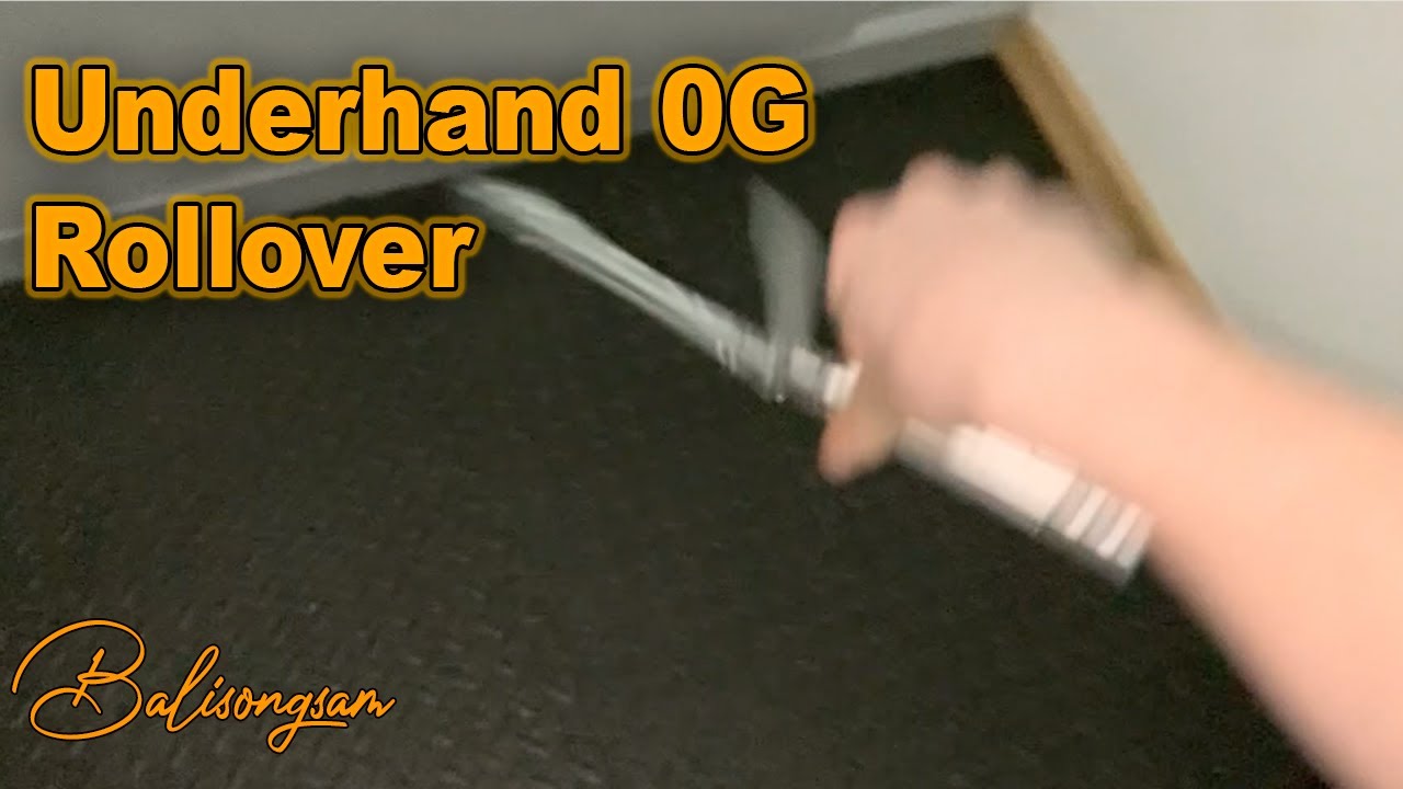 Underhand 0G Rollover Tutorial - Intermediate Balisong Trick - YouTube