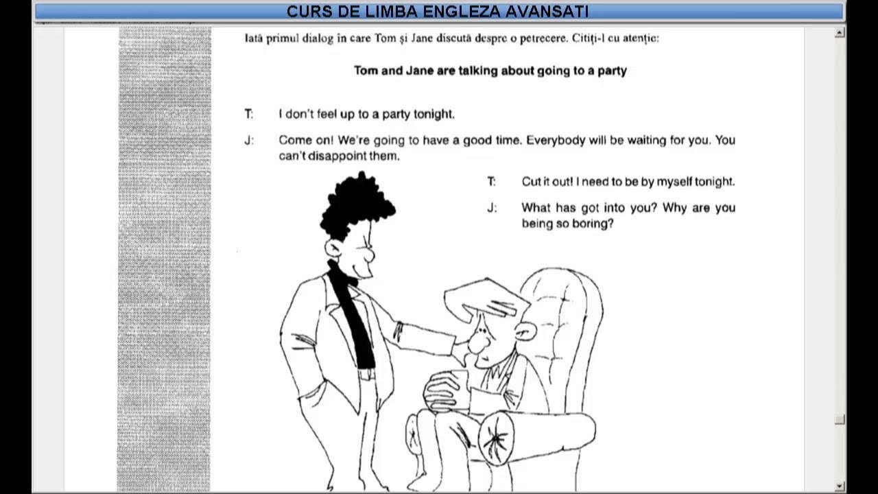 Curs de limba Engleza nivel Avansati (tema+dictionar) - Lectia 27 - YouTube