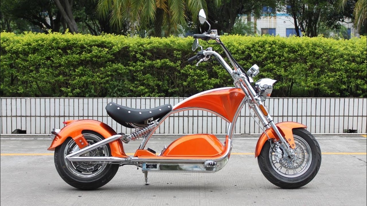 Rooder citycoco chopper 72v 4000w 80km/h EU warehouse - YouTube