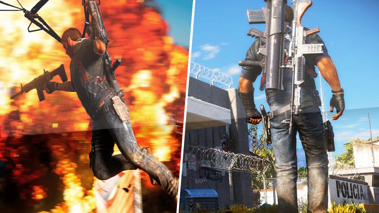Just Cause 3 - Customizing Weapons & Guns?! (Mini Guns,Bazookas & More ...