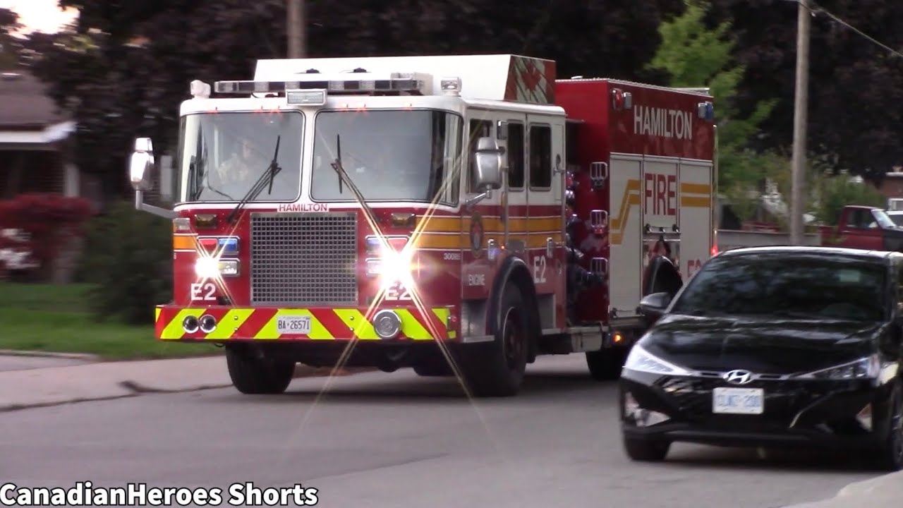 HFD - Hamilton Fire Engine 2 Returning To Fire Station #2! (9/29/23 ...