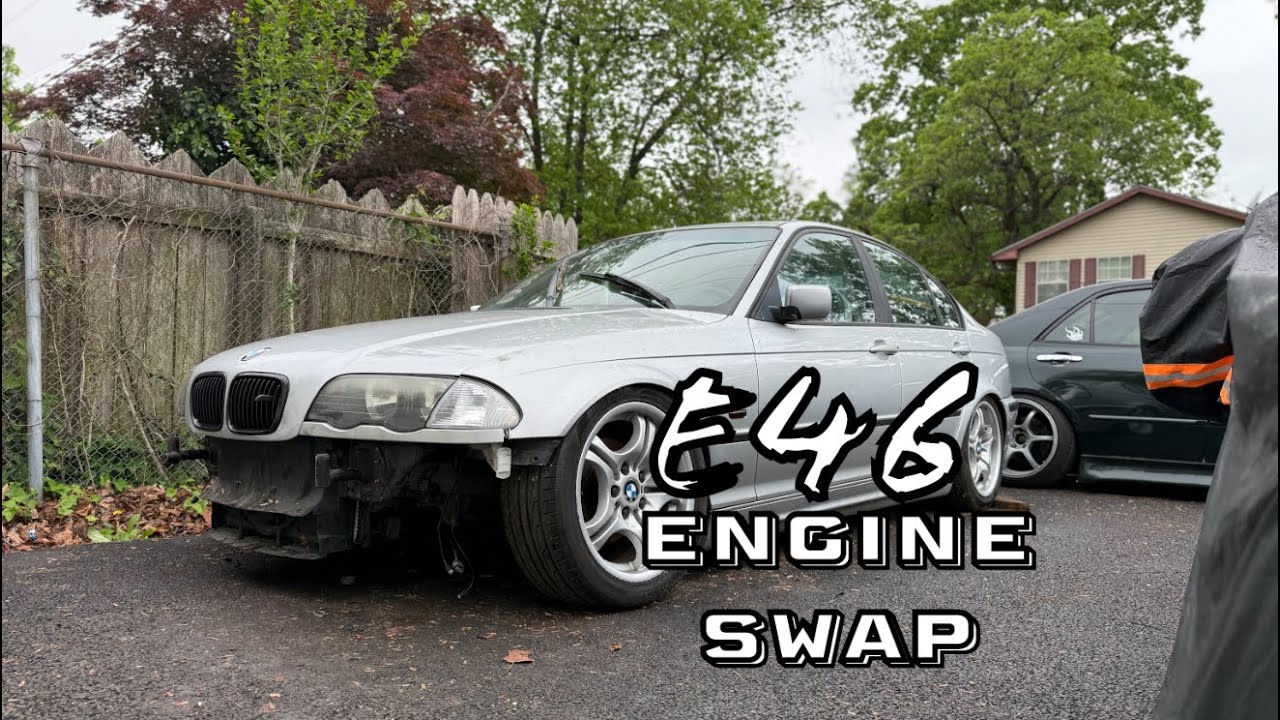 E46 engine swap and 2jz shenanigan’s - YouTube