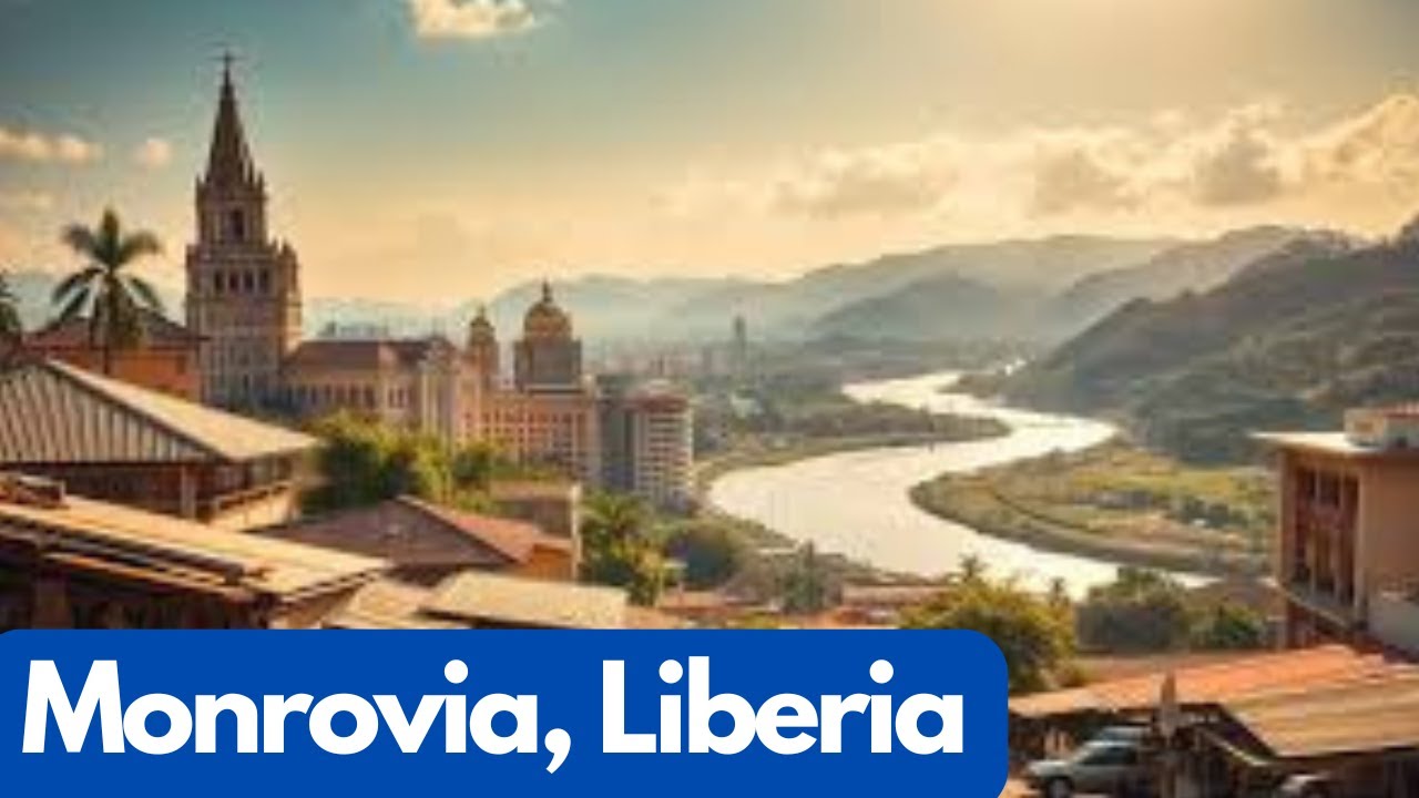 Discover Monrovia: Soothing Aerial Views - YouTube