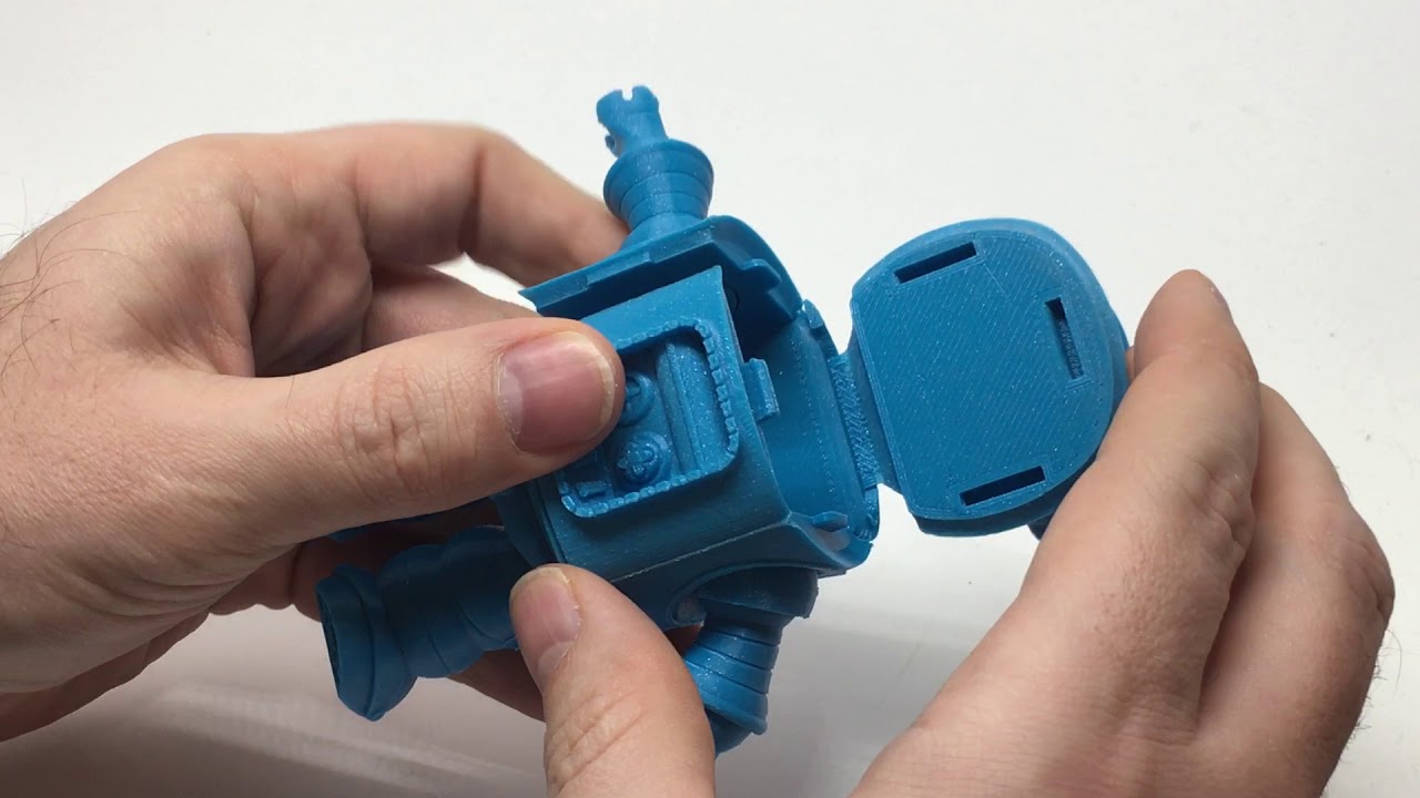 Folding Robot R - YouTube