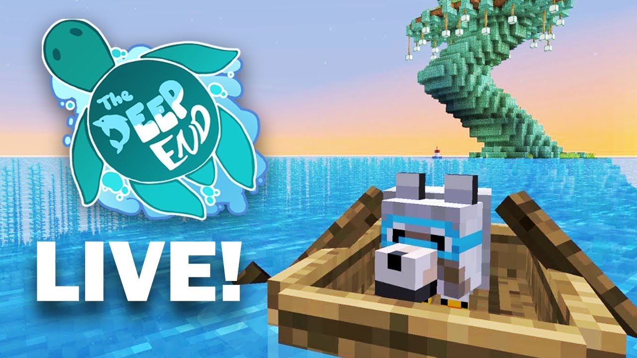 Enchanting + Wolf Hoarding! | Minecraft Deep End SMP - LIVE NOW - YouTube