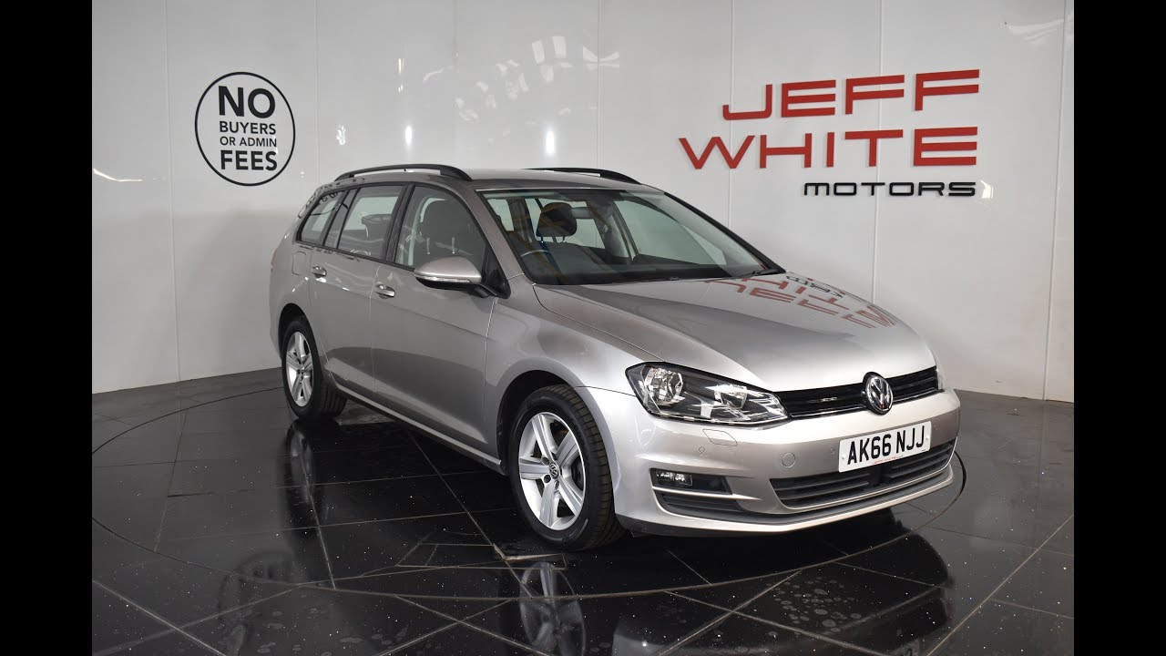 2016 Volkswagen Golf Estate 1.6 TDI 110 Match Edition 5dr - YouTube