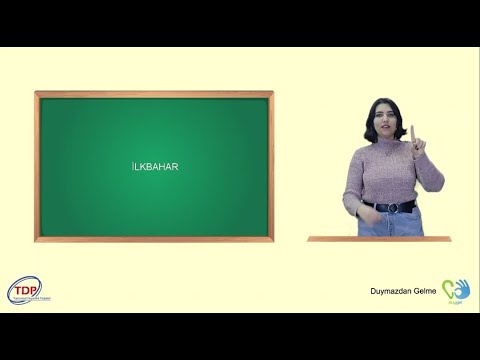 DuyGel İşaret Dili Eğitim Videoları - Zaman Terimleri 2
