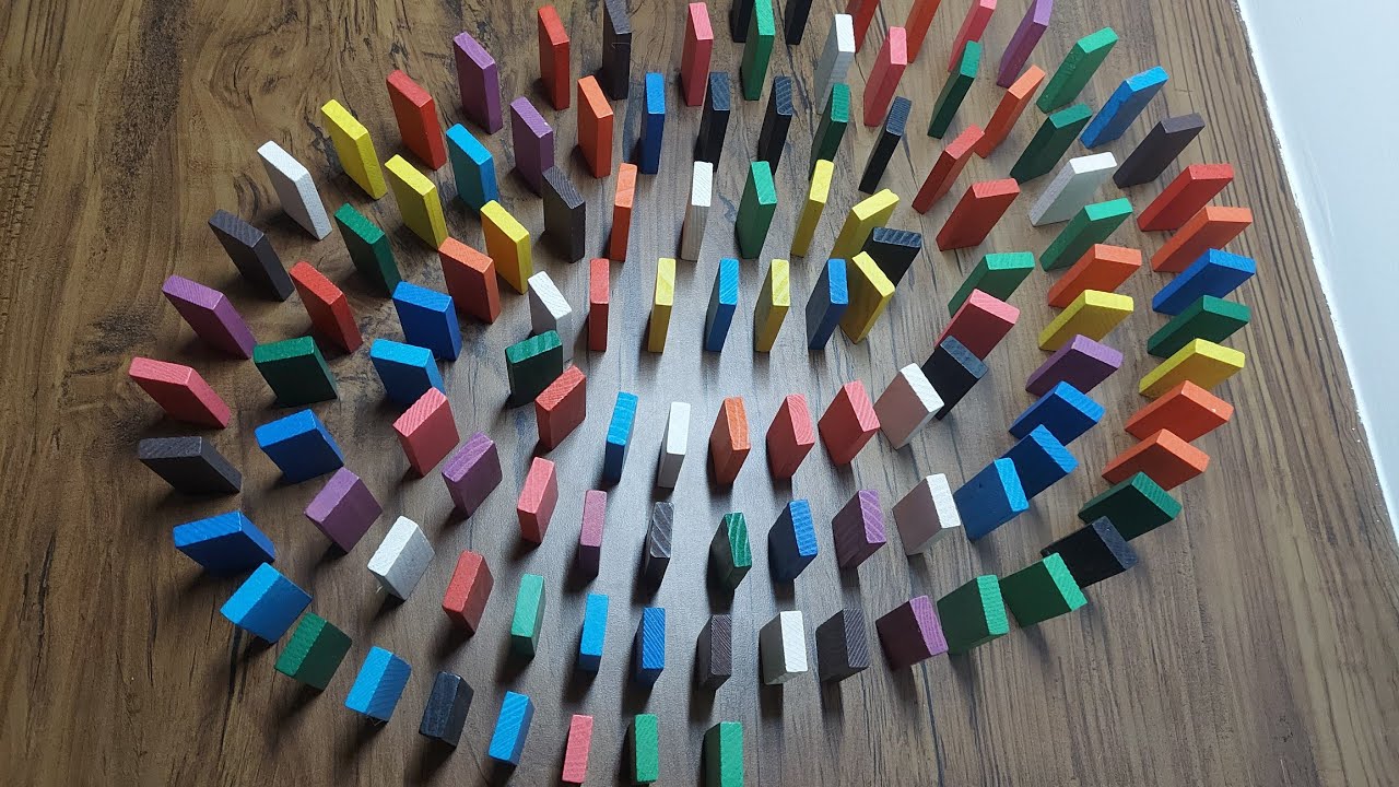 Simple domino shapes for kids activity - YouTube