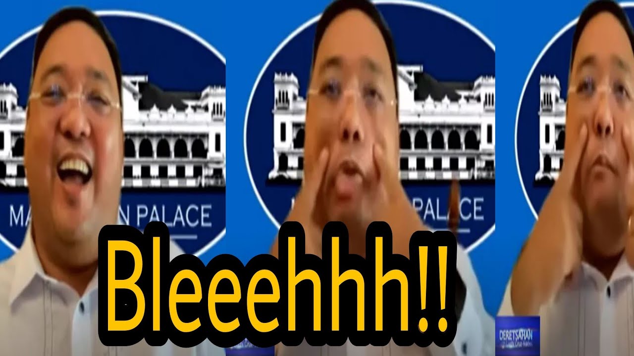 Harry Roque say's Bleeehhh... 😝 - YouTube