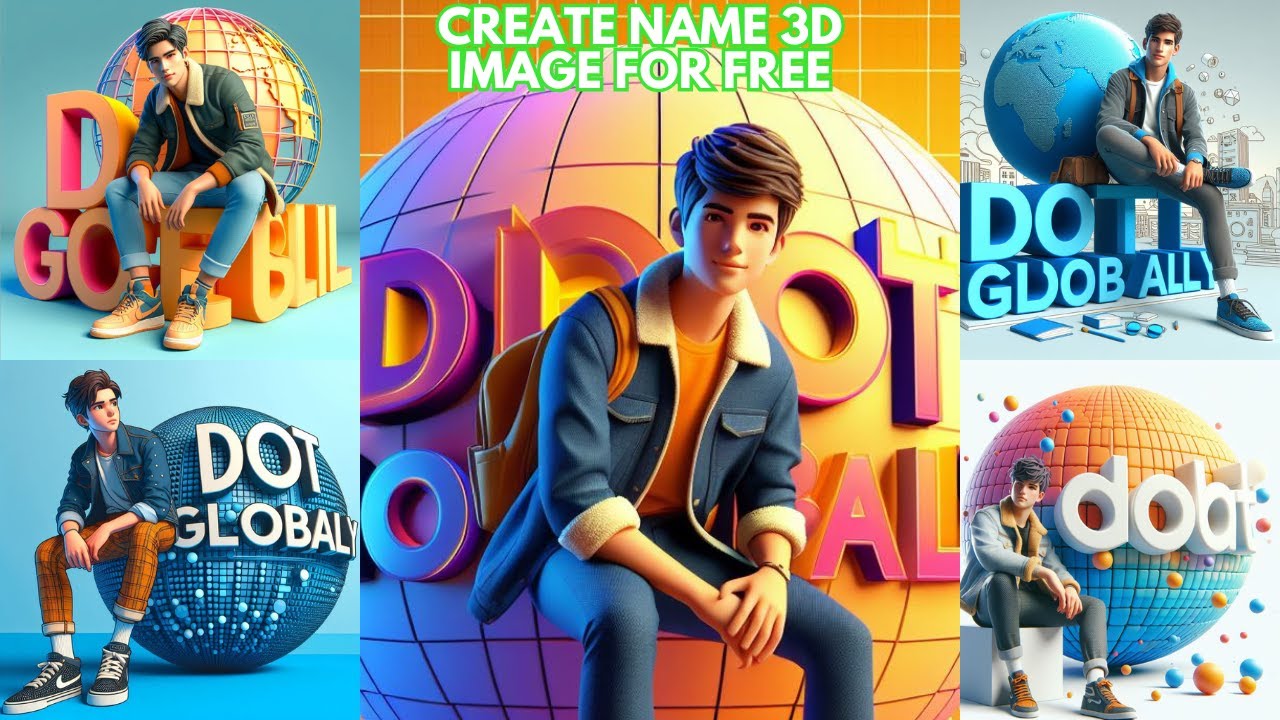 Create 3D Ai Name Images for Free | Bing Ai Viral Image Editing | Ai Image Name Editing ...