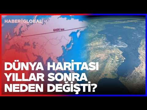 Dünya Haritası Yıllar Sonra Neden Değişti? Büyük Görülen Çin Afrika'dan Küçük Çıktı!