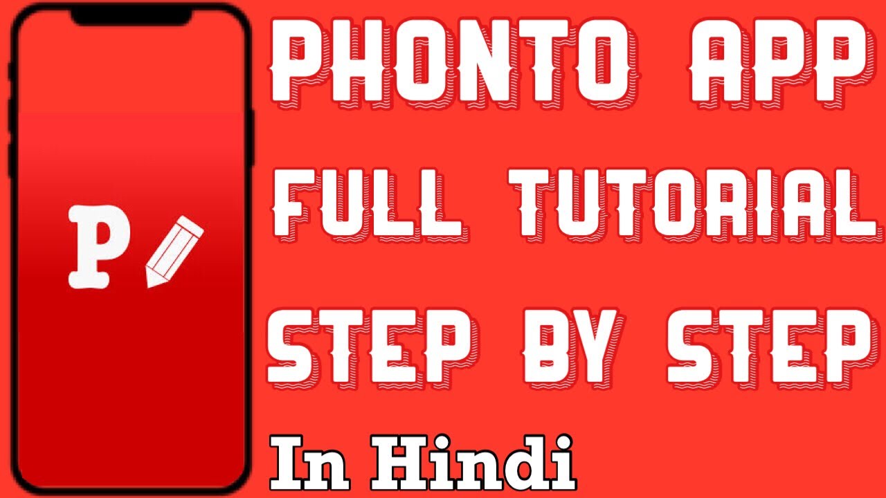 Phonto app full tutorial | Make fantastic youtube thumbnail in Phonto - YouTube