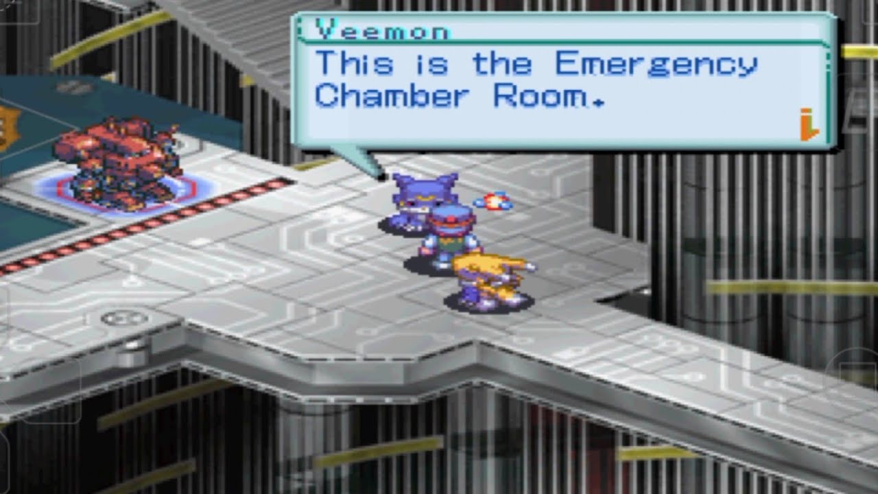 Emergency Chamber Room North Sector - Digimon World 3 Android Gameplay ...