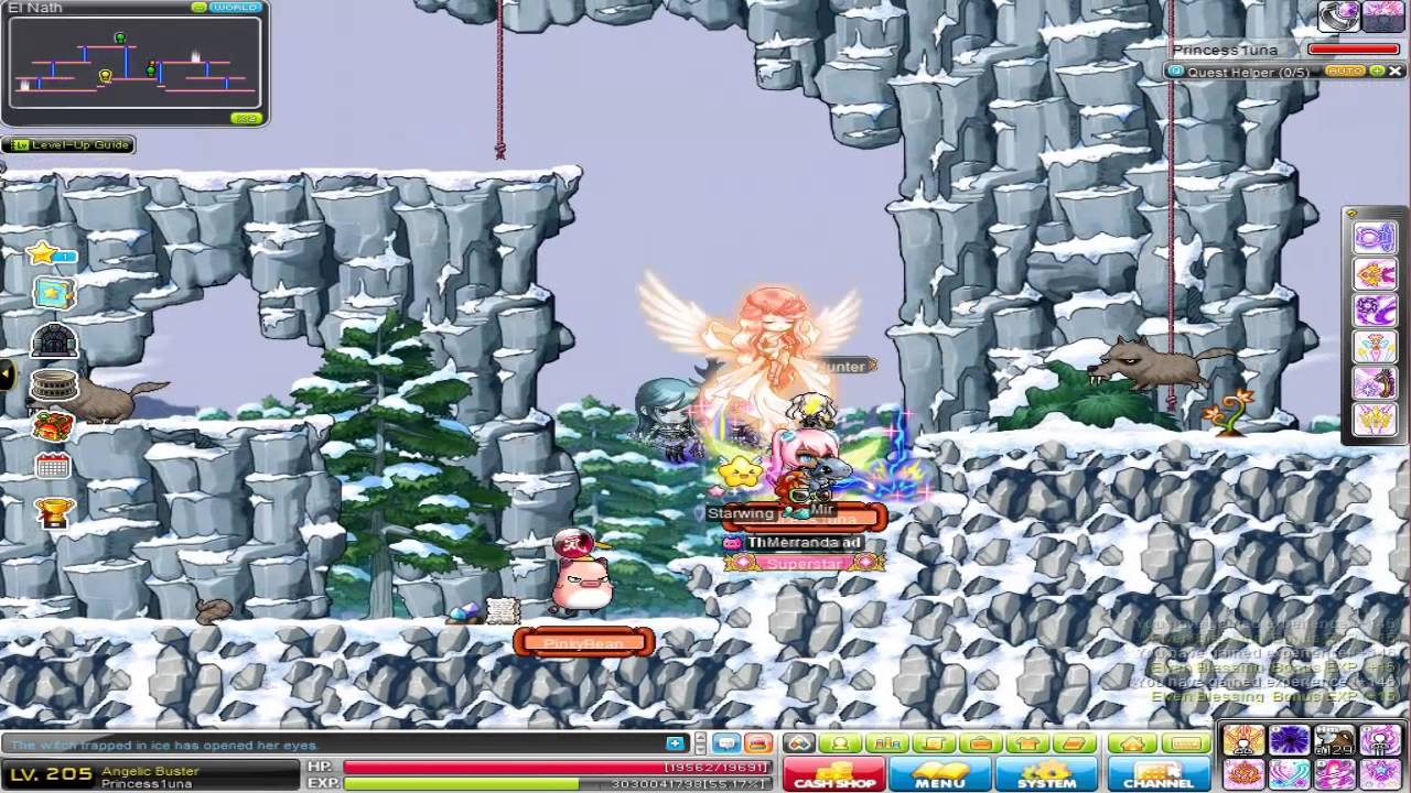 Maplestory Angelic Buster Quest Story Part 2 - YouTube