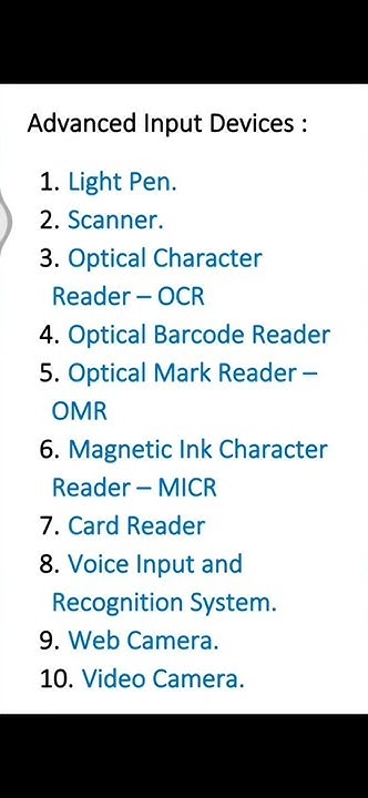 Advanced input devices - YouTube