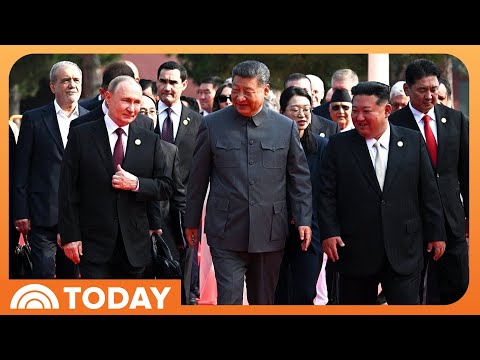 Leaders of Russia, North Korea, Iran Attend China's Military Parade