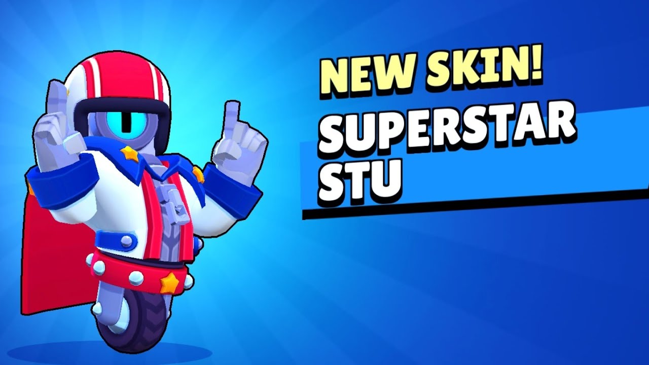 I buy skin SUPERSTAR STU-Brawl Stars - YouTube