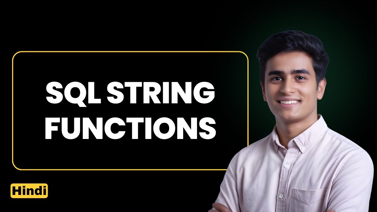 SQL String Functions | String Functions in SQL| CSWITHVK - YouTube