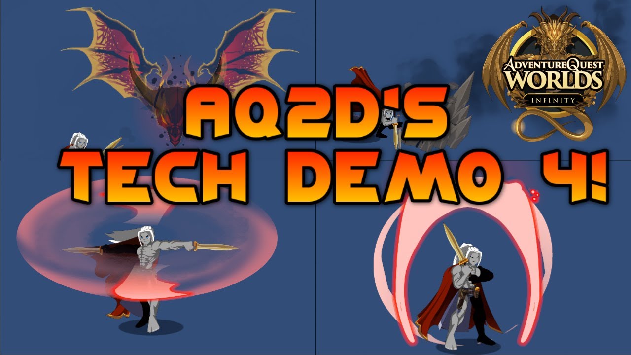 AQ2D Tech Demo 4 Info! NEW Map & Class To Test! AQWorlds Infinity - YouTube