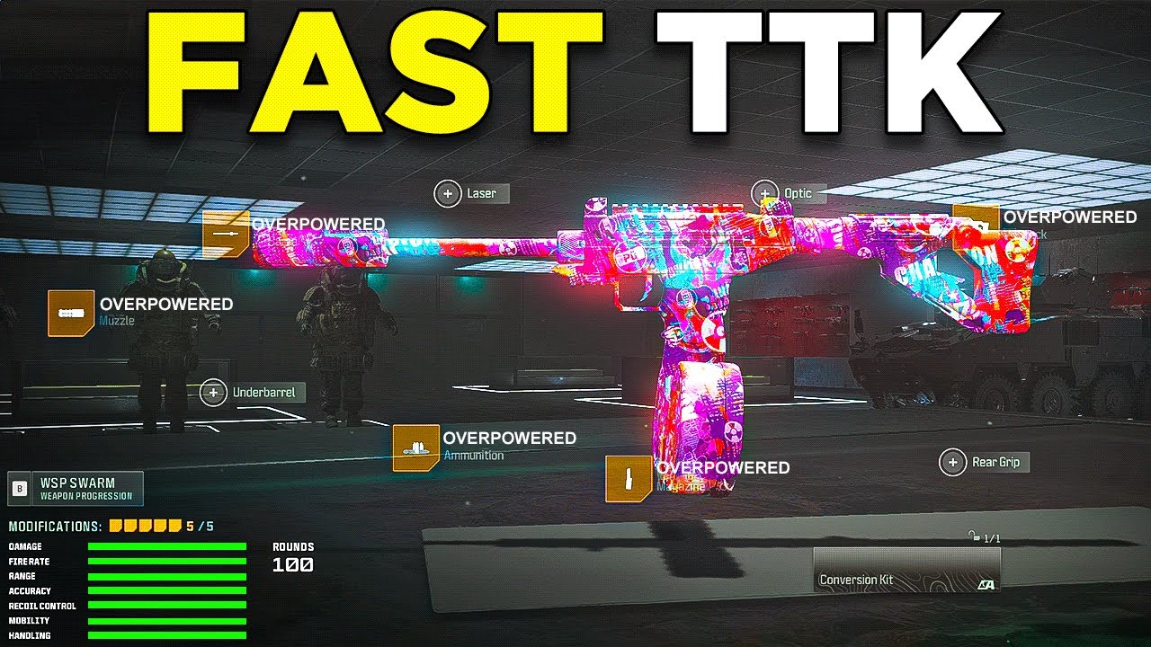 *NEW* WSP SWARM Loadout is META on REBIRTH ISLAND 😍 ( Best WSP SWARM ...